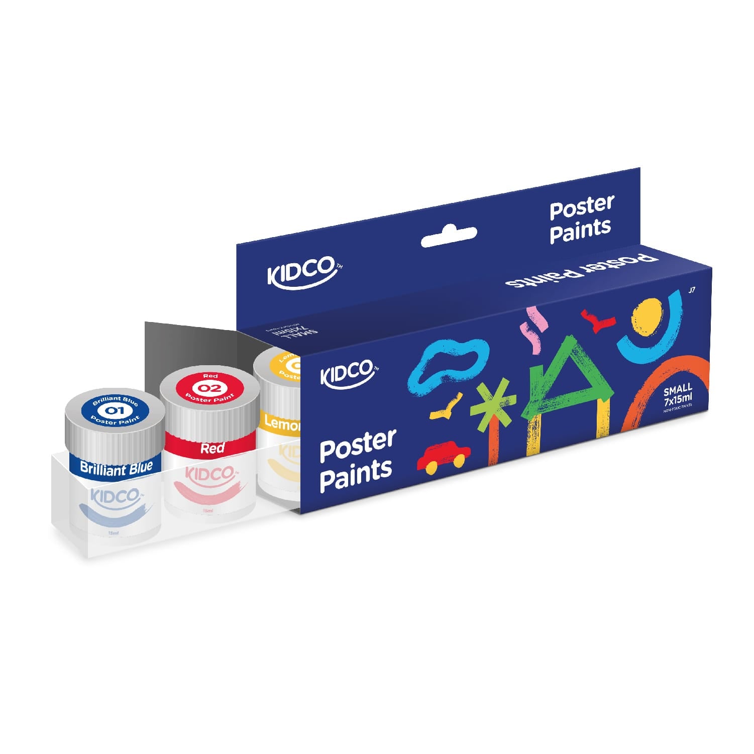 Poster Paints - J7 | Small 7x15ml – Kidco
