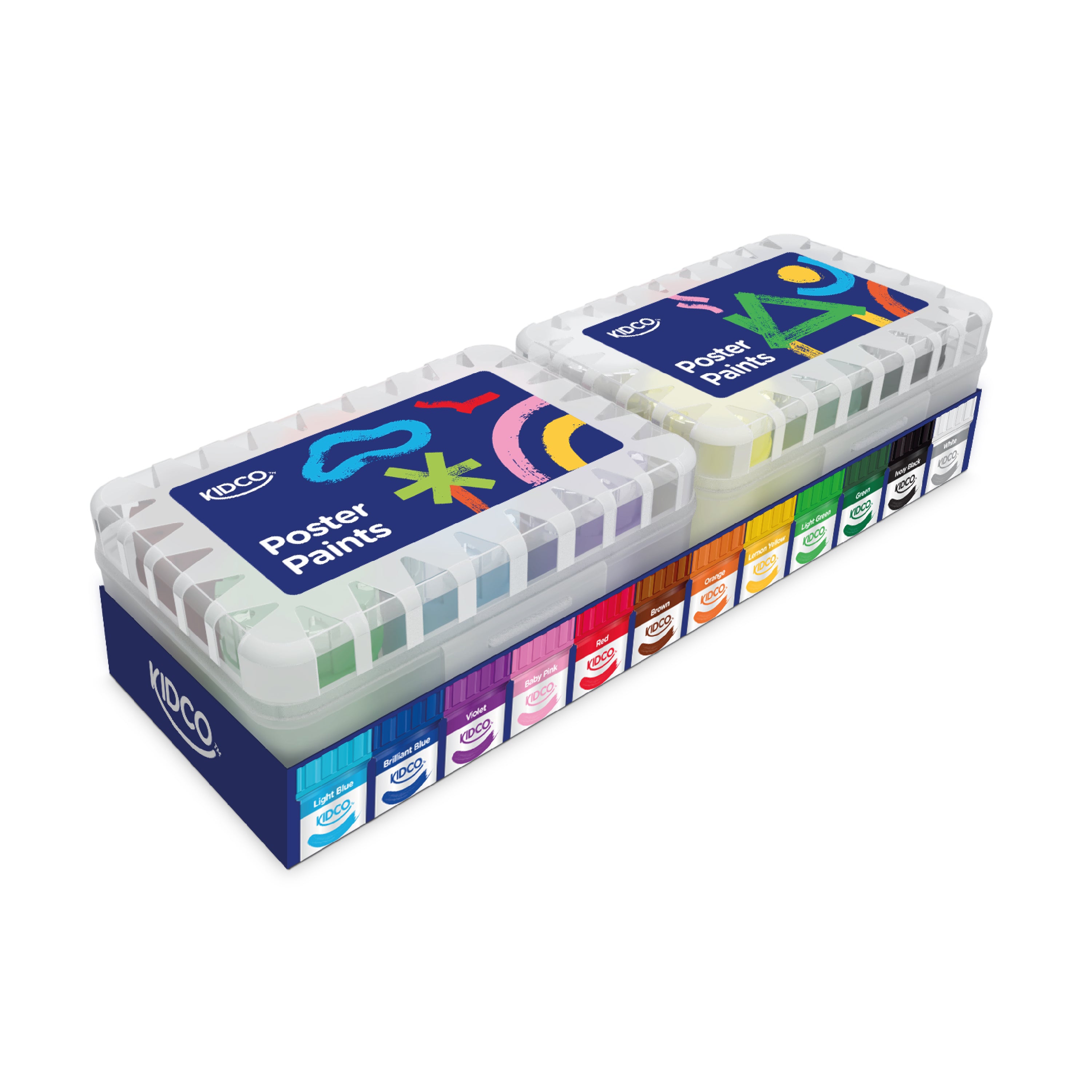 Poster Paints - PC12 | Large 12x30ml – Kidco