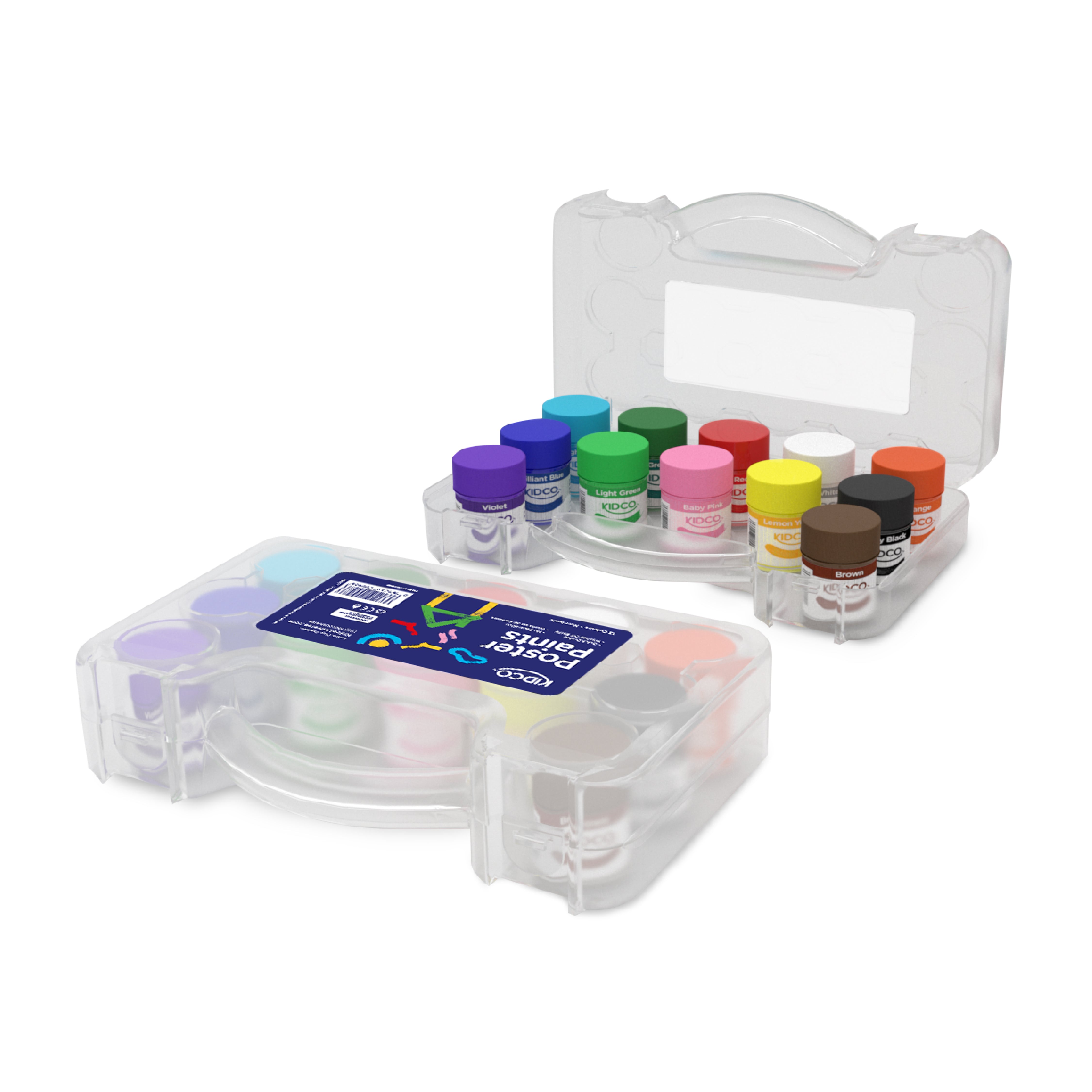 Poster Paints - Briefcase | Small 12x15ml – Kidco