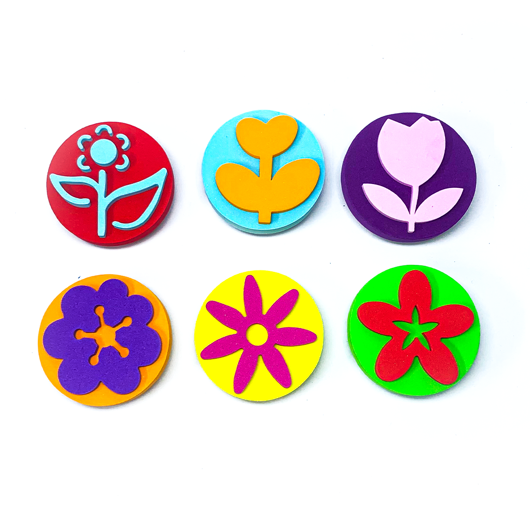 Flower Foamic Stamps Kidco